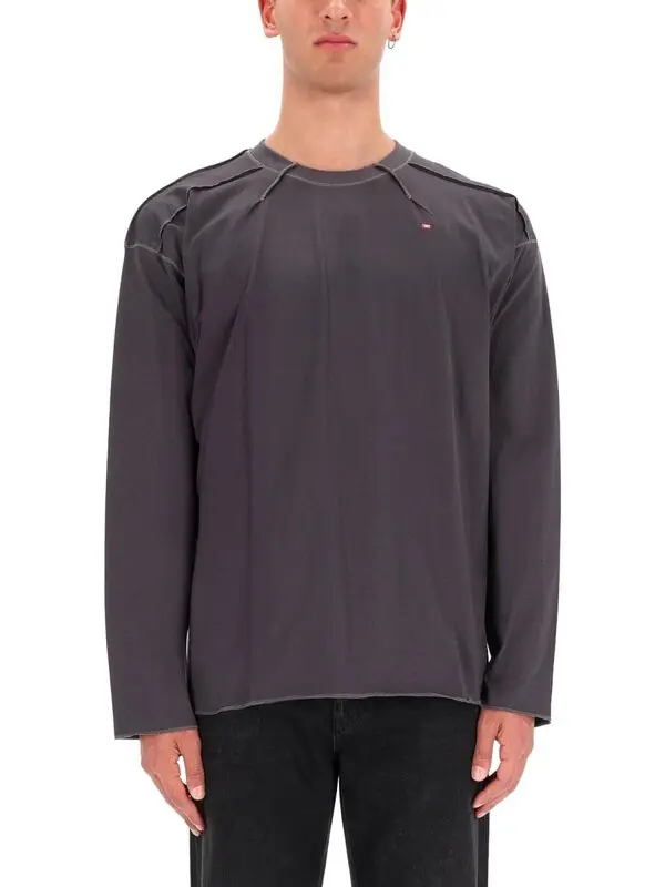 DIESEL® Cotton T-shirt - Gray