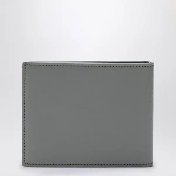 Fendi Light Grey Squared Ff Bi-fold Wallet