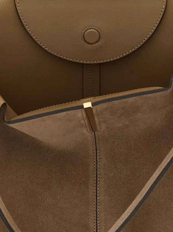 TOD'S Small To Medium Suede Shopping Bag
