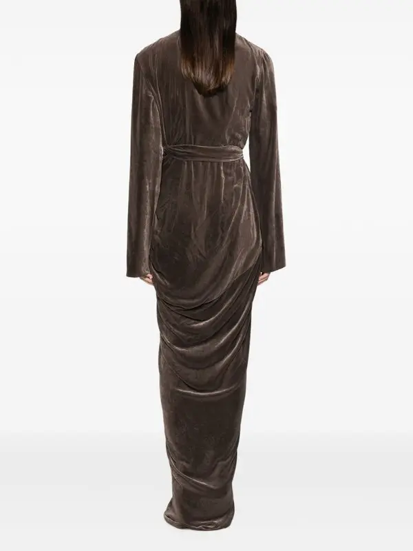 Rick Owens Draped Maxi Dress