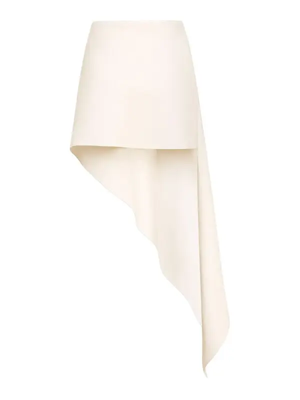 Alaïa Poplin Pointed Skirt