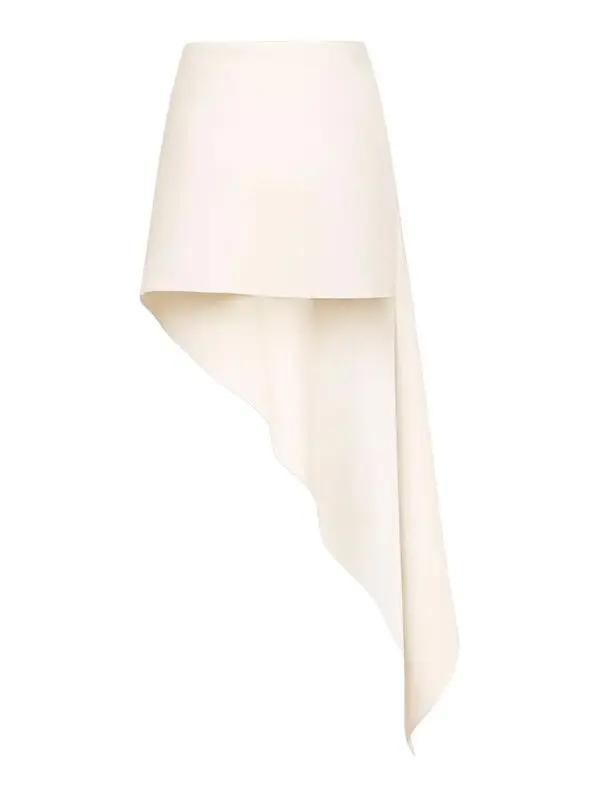 Alaïa Poplin Pointed Skirt - Multicolor