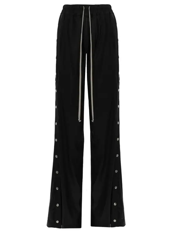 Rick Owens Pantalone Wide Pusher - Black