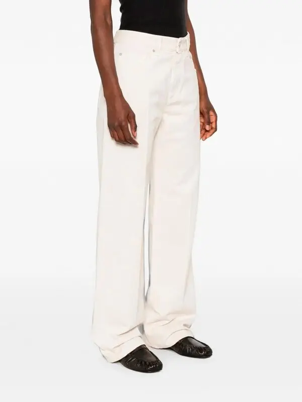 Brunello Cucinelli Wide Leg Dyed Pants - Multicolor