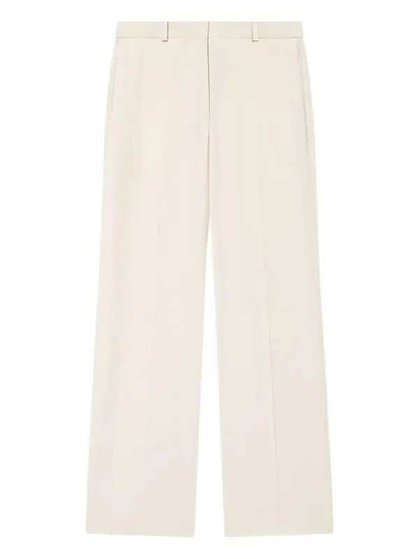 Isabel Marant Étoile Neonda Flowing Crepe Pleated Suit Pants - Multicolor