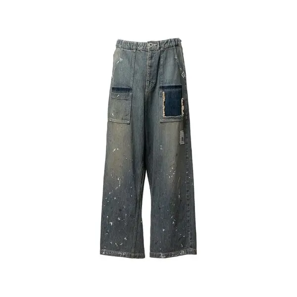 Mihara Yasuhiro Straight Trousers - Blue