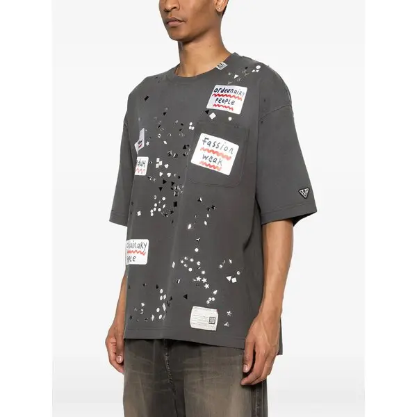 Mihara Yasuhiro Grey T-shirts & Vests T-shirts