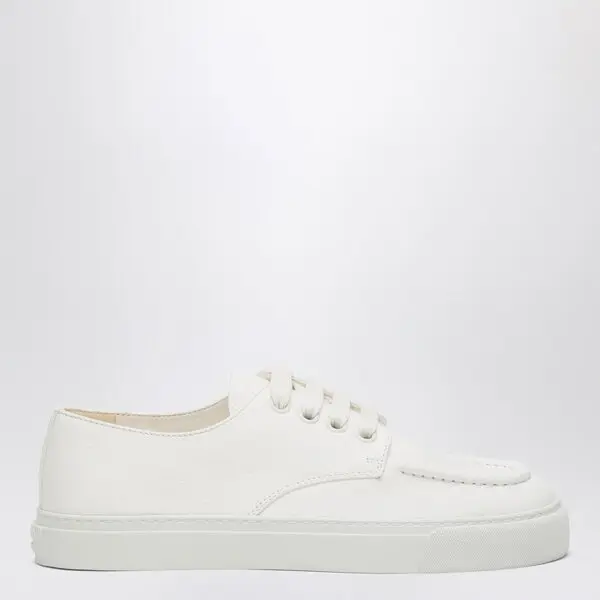 Prada Hammered Leather Sneakers - Multicolor