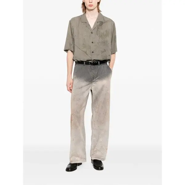 Our Legacy Denim Wide-leg Jeans - Gray