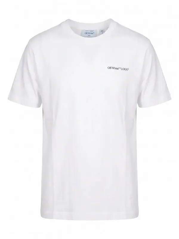 Off-White Logo Quote` Regular T-shirt