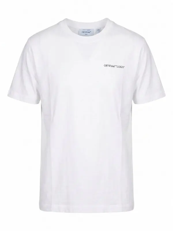 Off-White Logo Quote` Regular T-shirt - Multicolor