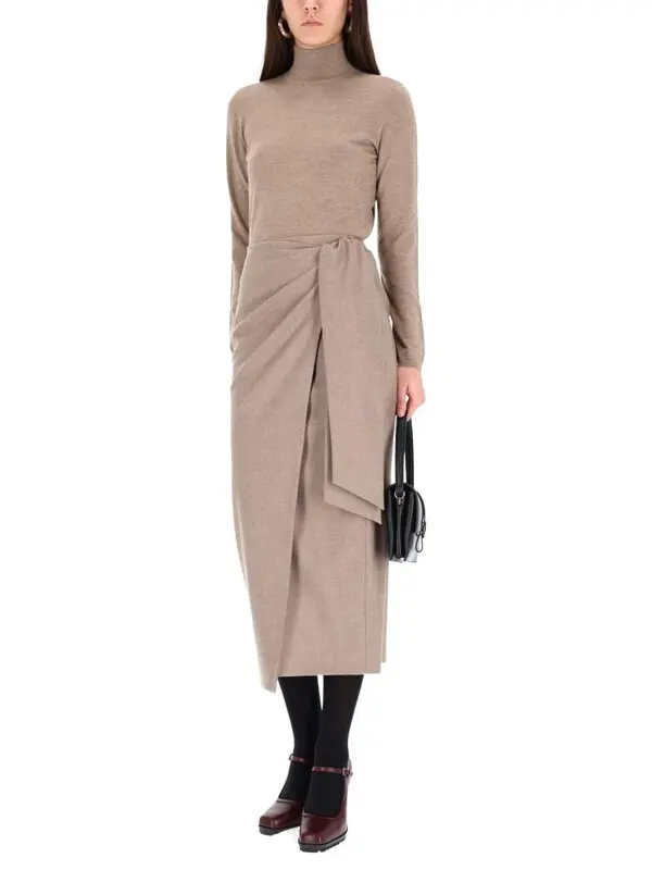 Max Mara Turtleneck Cashmere Sweater - Cream