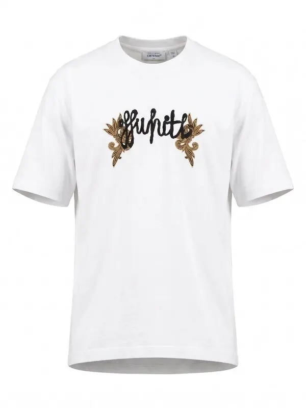 Off-White Paisley Arrow Skate` T-shirt - Multicolor
