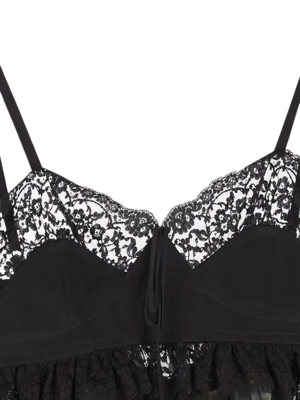 Chloé Silk Lingerie Top