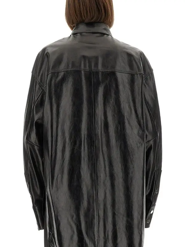 Sportmax Leather Borele Shirt