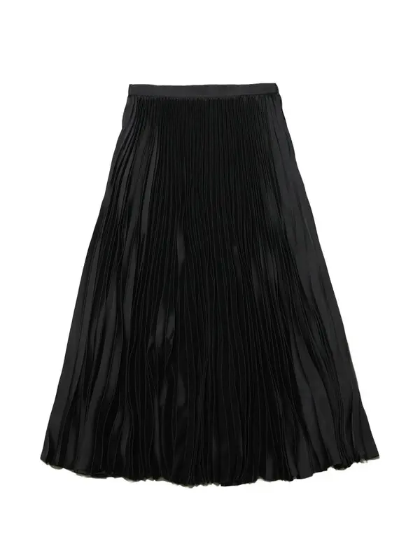 JIL SANDER Pleated Midi Skirt - Multicolor
