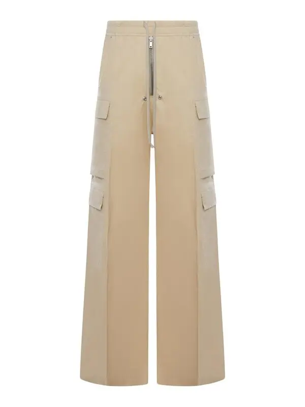 Rick Owens Cotton Cargobelas Trousers