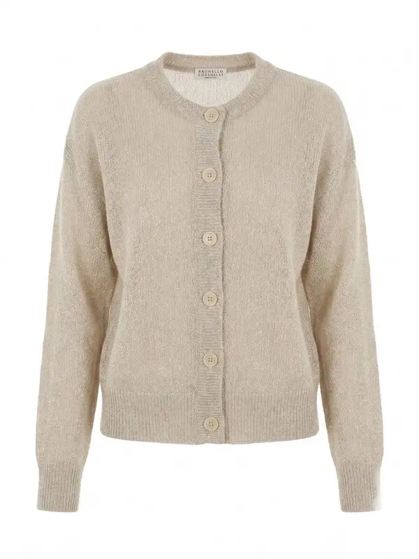 Brunello Cucinelli Wool Cardigan - Multicolor