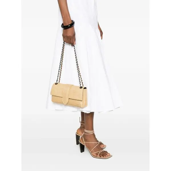 Jacquemus Neutrals Shoulder Bags - Cream