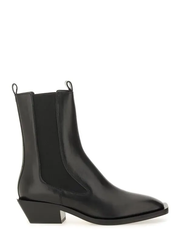 AeydĒ Leather Chelsea Boot - Black