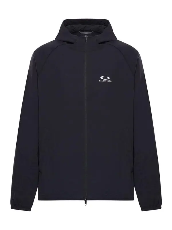 Balenciaga Technical Fabric Zip-up Jacket