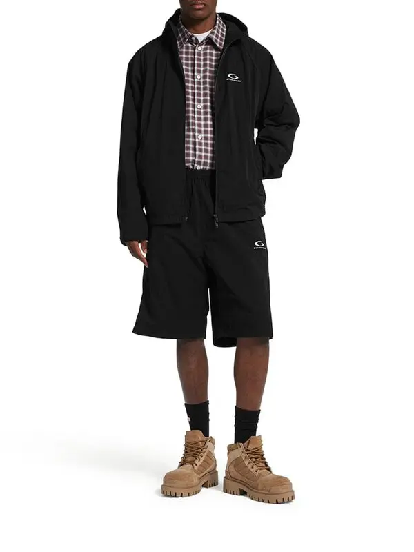 Balenciaga Technical Fabric Zip-up Jacket