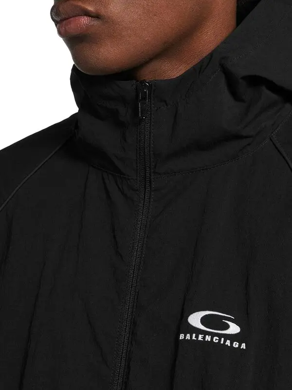 Balenciaga Technical Fabric Zip-up Jacket