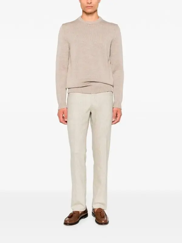 Jacob Cohen Bard Fast Slim Fit 5-pocket Wool Trousers - Multicolor