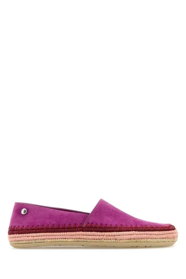 Loewe Suede Paula's Ibiza Rio Espadrilles - Pink