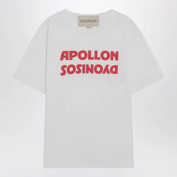 Valentino Garavani T-shirt With Apollon/dionysos Print - White
