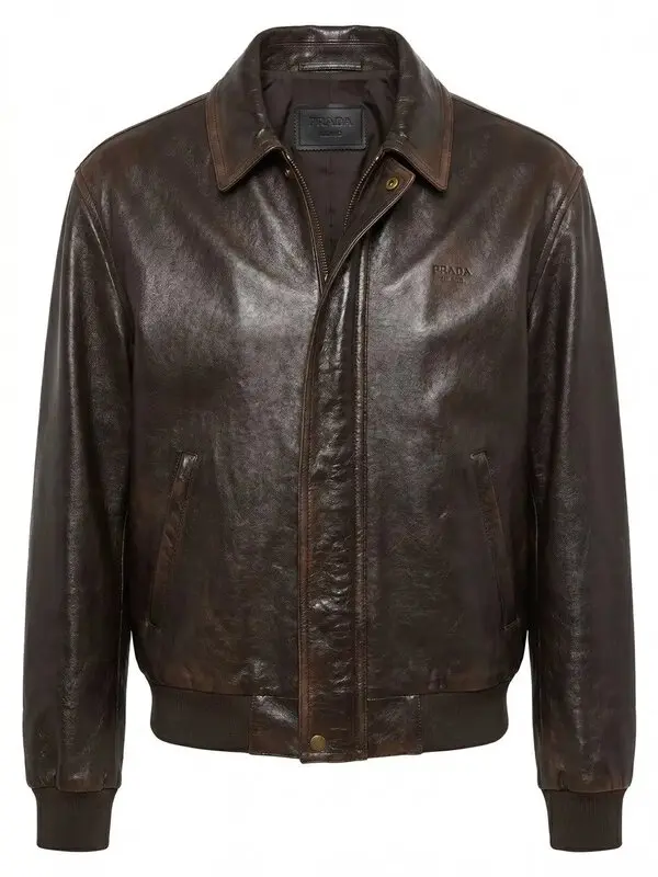 Prada Leather Jacket - Multicolor