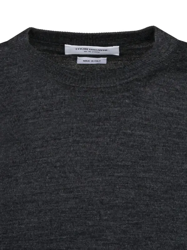 Thom Browne Wool 4-bar Pullover