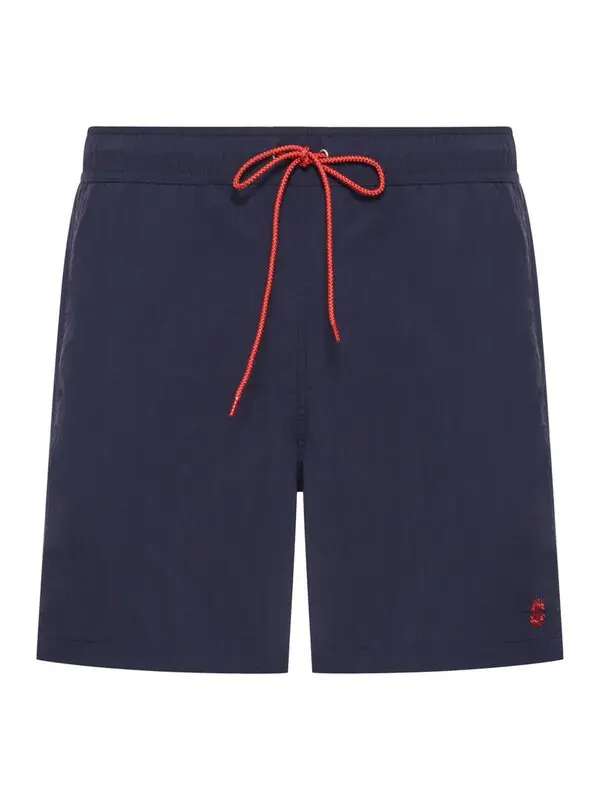 Celine Swimsuit In Technical Fabric With Embroidered Logo