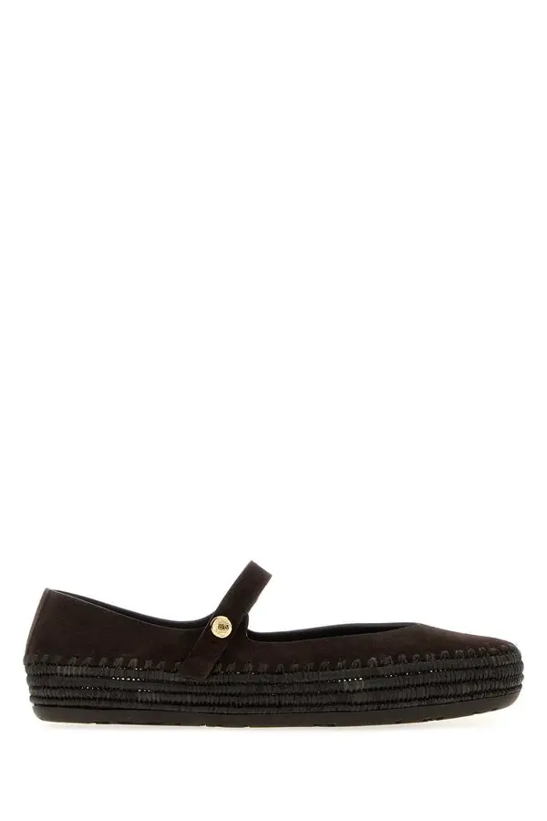 Loewe Rio Ballerinas - Brown