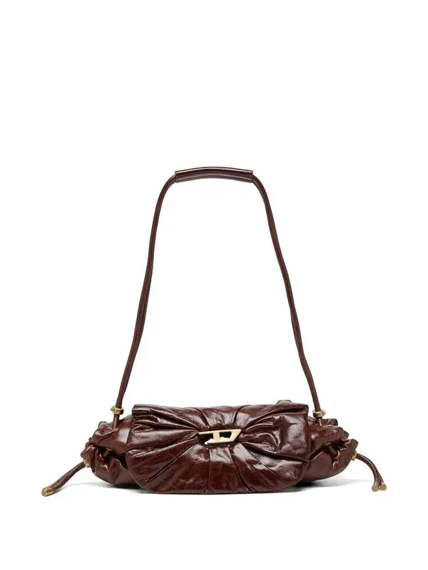 DIESEL® Scrunch Leather Shoulder Bag - Multicolor