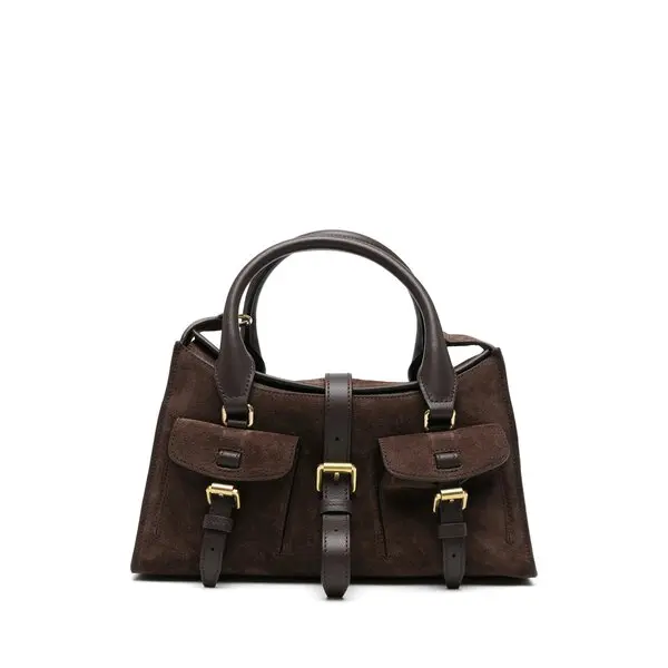 Mulberry Leather Tote Bag - Brown