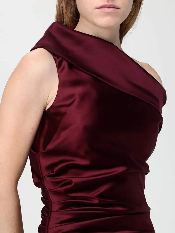 Max Mara Draped One-shoulder Dress - Multicolor