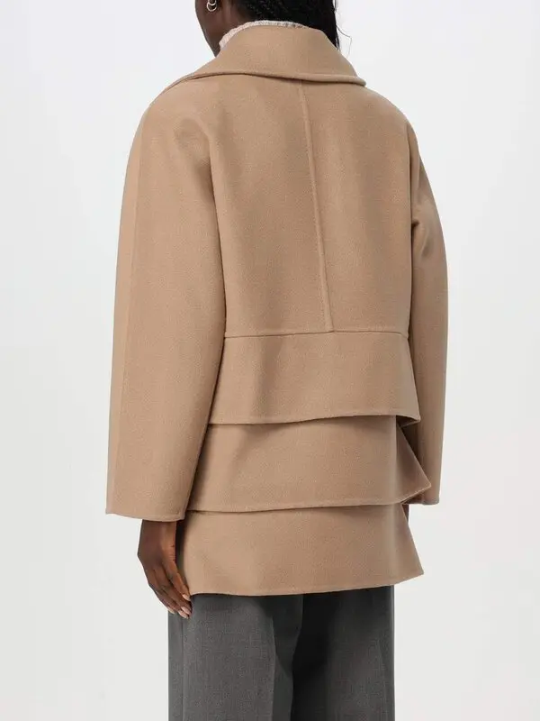 Max Mara Virgin Wool And Cashmere Coat - Cream