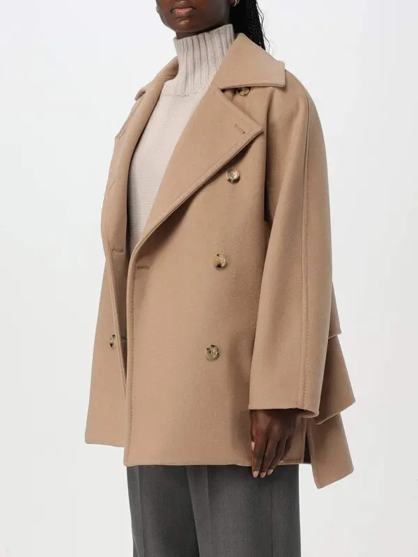 Max Mara Virgin Wool And Cashmere Coat - Cream