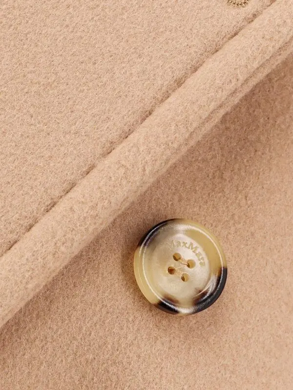 Max Mara Virgin Wool And Cashmere Coat - Cream