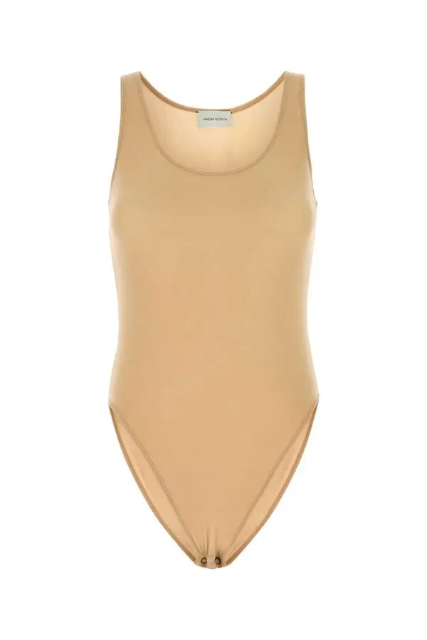 Magda Butrym Stretch Cupro Bodysuit