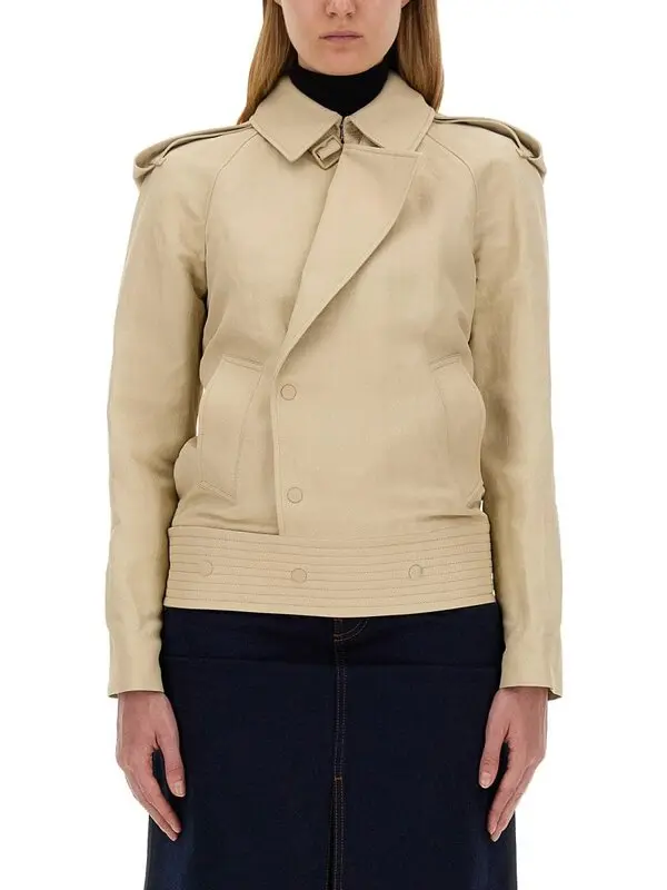 Burberry Trench Jacket - Cream