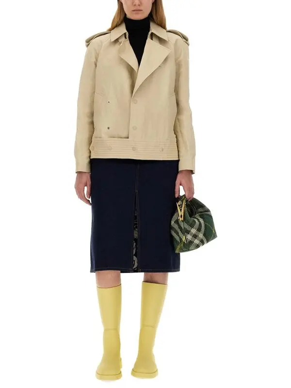 Burberry Trench Jacket - Cream