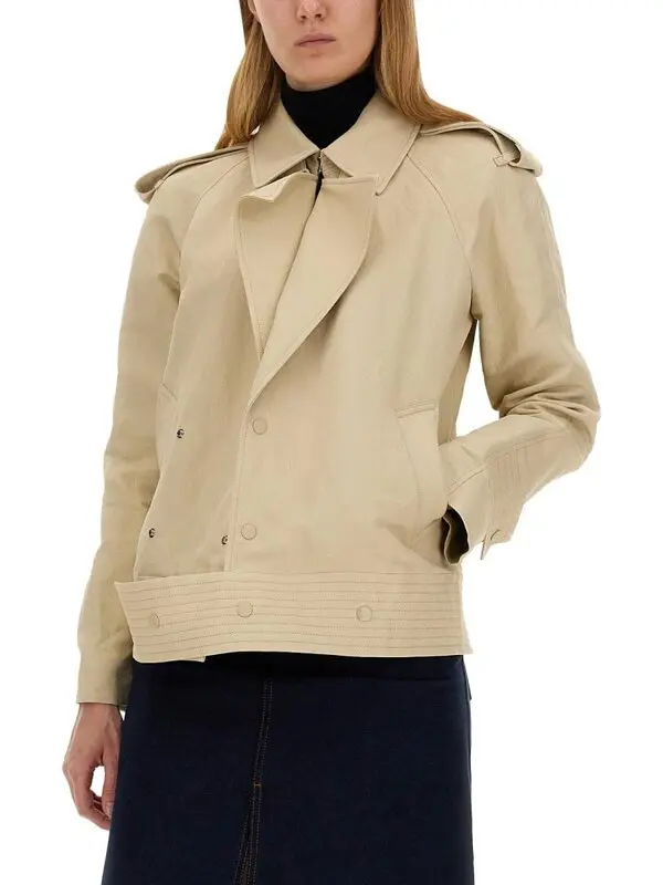 Burberry Trench Jacket - Cream