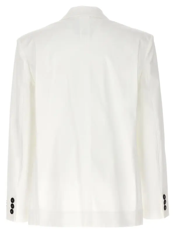 Moschino Double-breasted Cotton Blazer