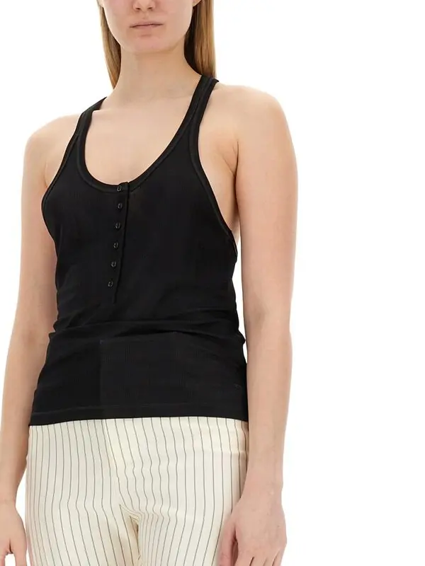 TOM FORD Jersey Tank Top - Black