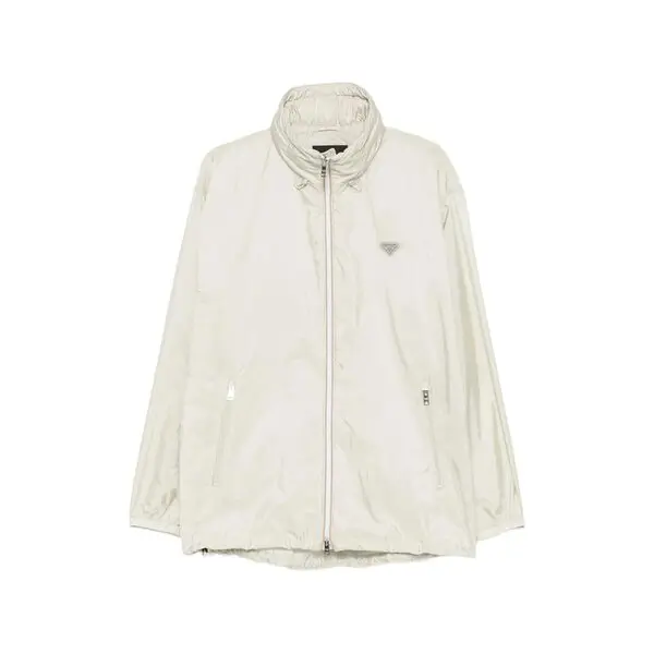 Prada Neutrals Jackets Lightweight Jackets