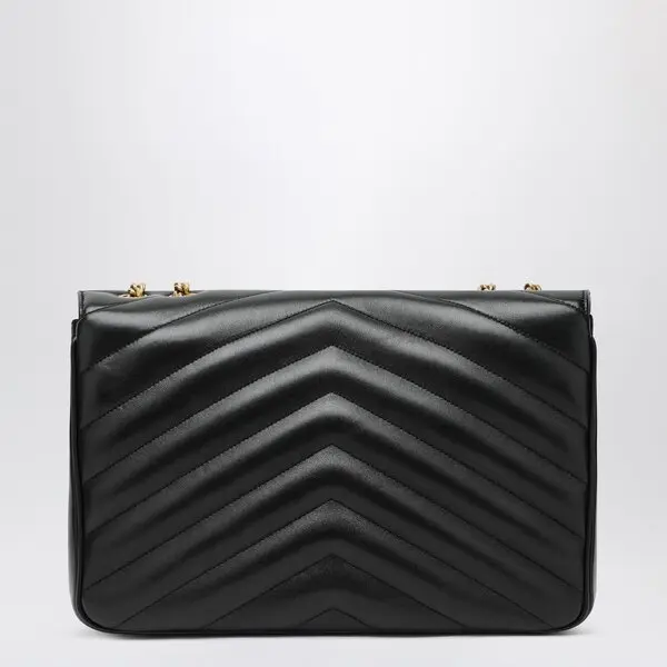 Saint Laurent Loulou Bag In Leather - Black