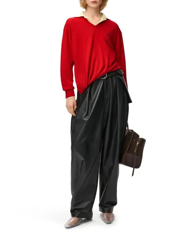 Loewe Draped Merino Wool Sweater