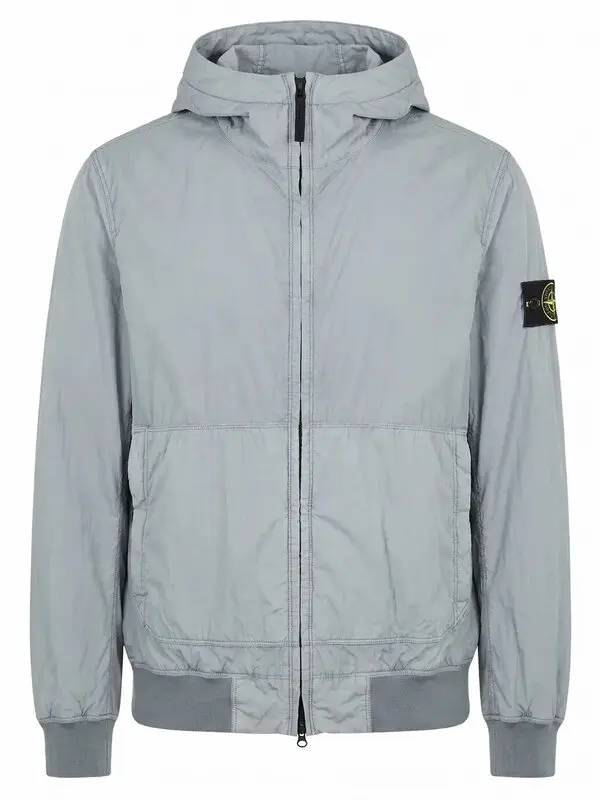 Stone Island Garment Dyed Crinkle Reps Ny Jacket